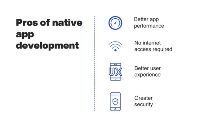 Pros and cons of native app development | DECODE